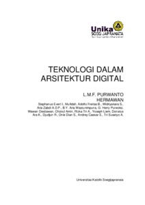 Teknologi Dalam Arsitektur Digital - Unika Repository